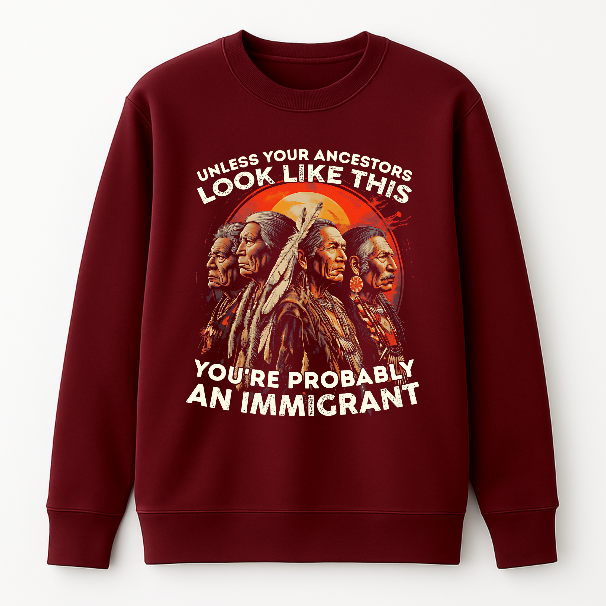 "Angeni" | Trail Of Tears | Crewneck Sweatshirt – Weaponize Your Wardrobe